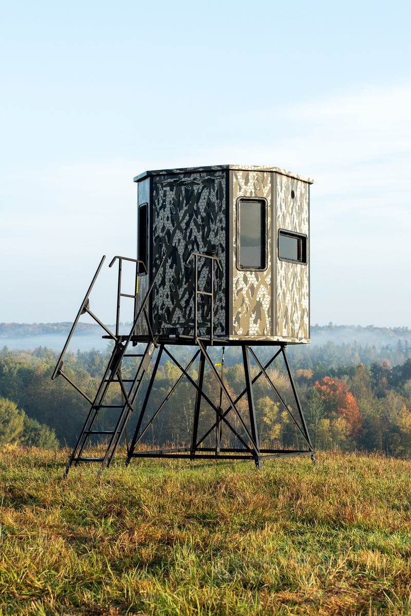 5FT Stair Elevated Deer Blind Stand Orion Hunting Products Hunt Orion