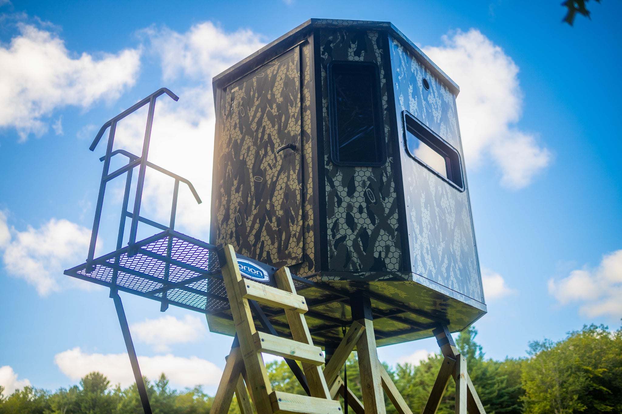 DIY Elevated Hunting Blind Platform - Orion Hunting Products