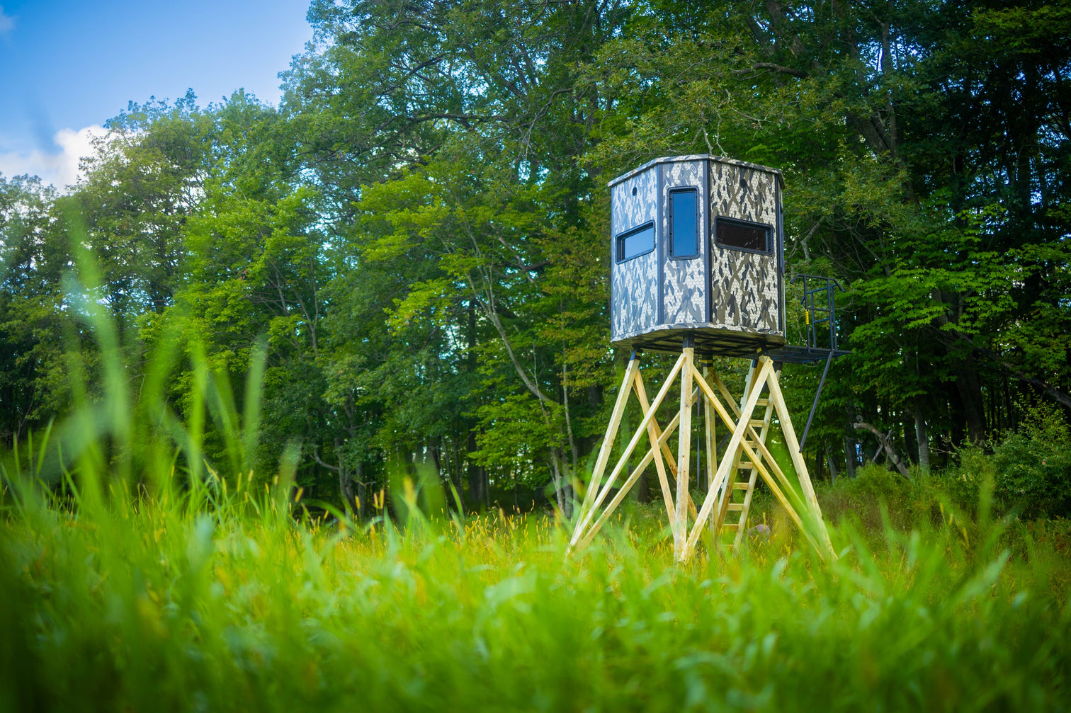 DIY Elevated Hunting Blind Platform - Orion Hunting Products